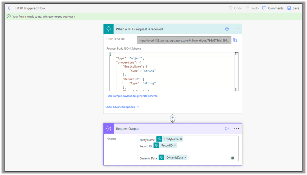 Trigger Power Automate Flow using JavaScript - Uni-Directional - CloudFronts